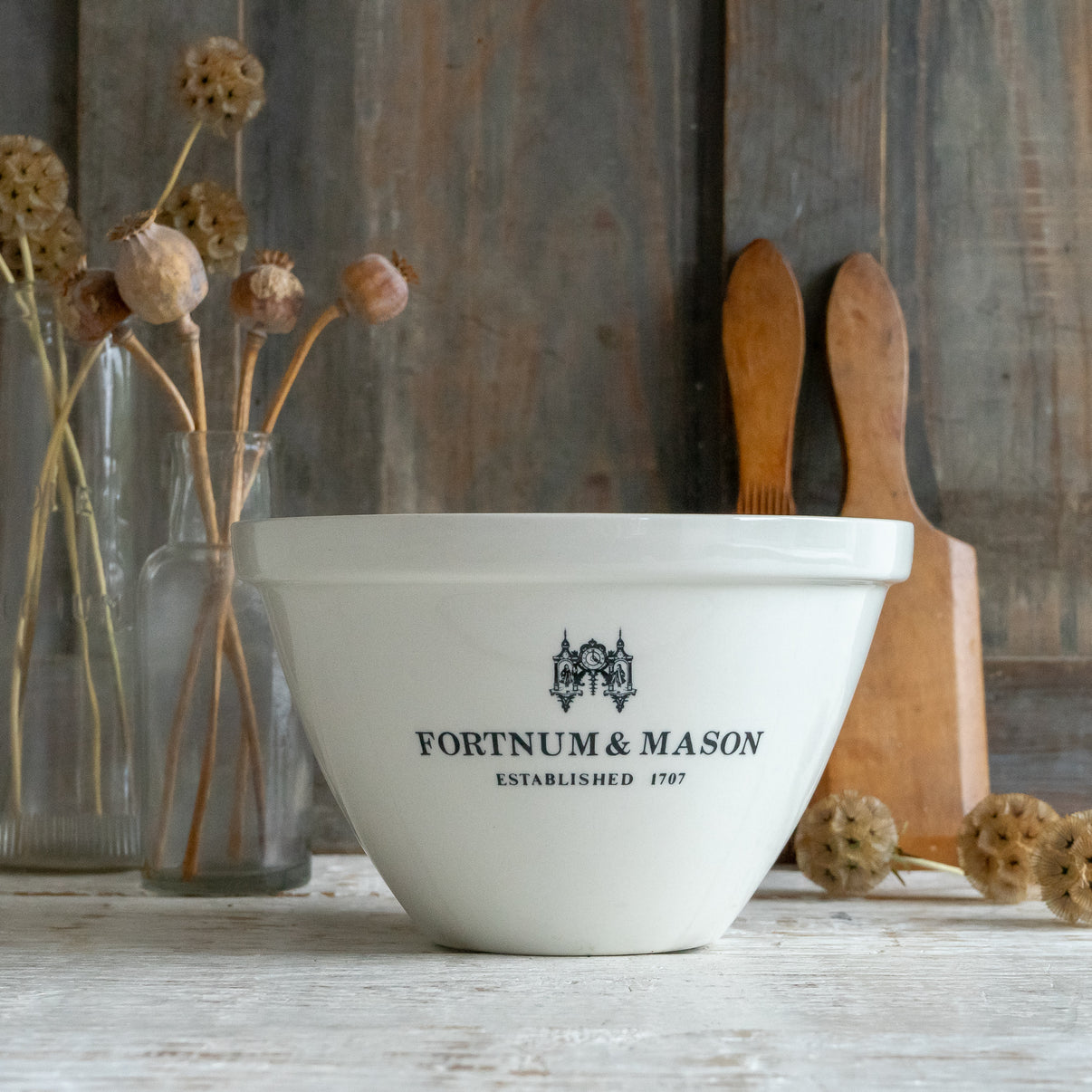 Large Vintage Fortnum & Mason Pudding Basin – Goose Home and Garden