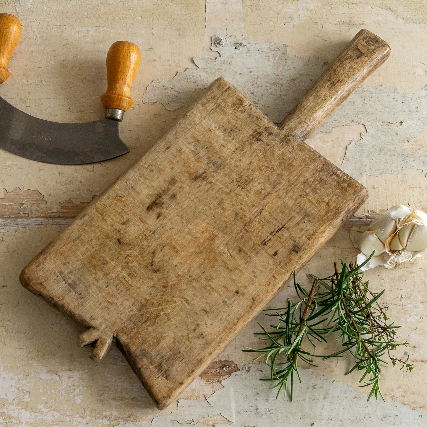 Little Rustic Chopping Board with Handle – Goose Home and Garden