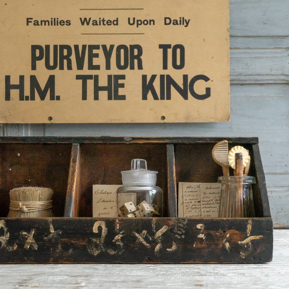 Rustic Pigeon Hole Shelf – Goose Home and Garden