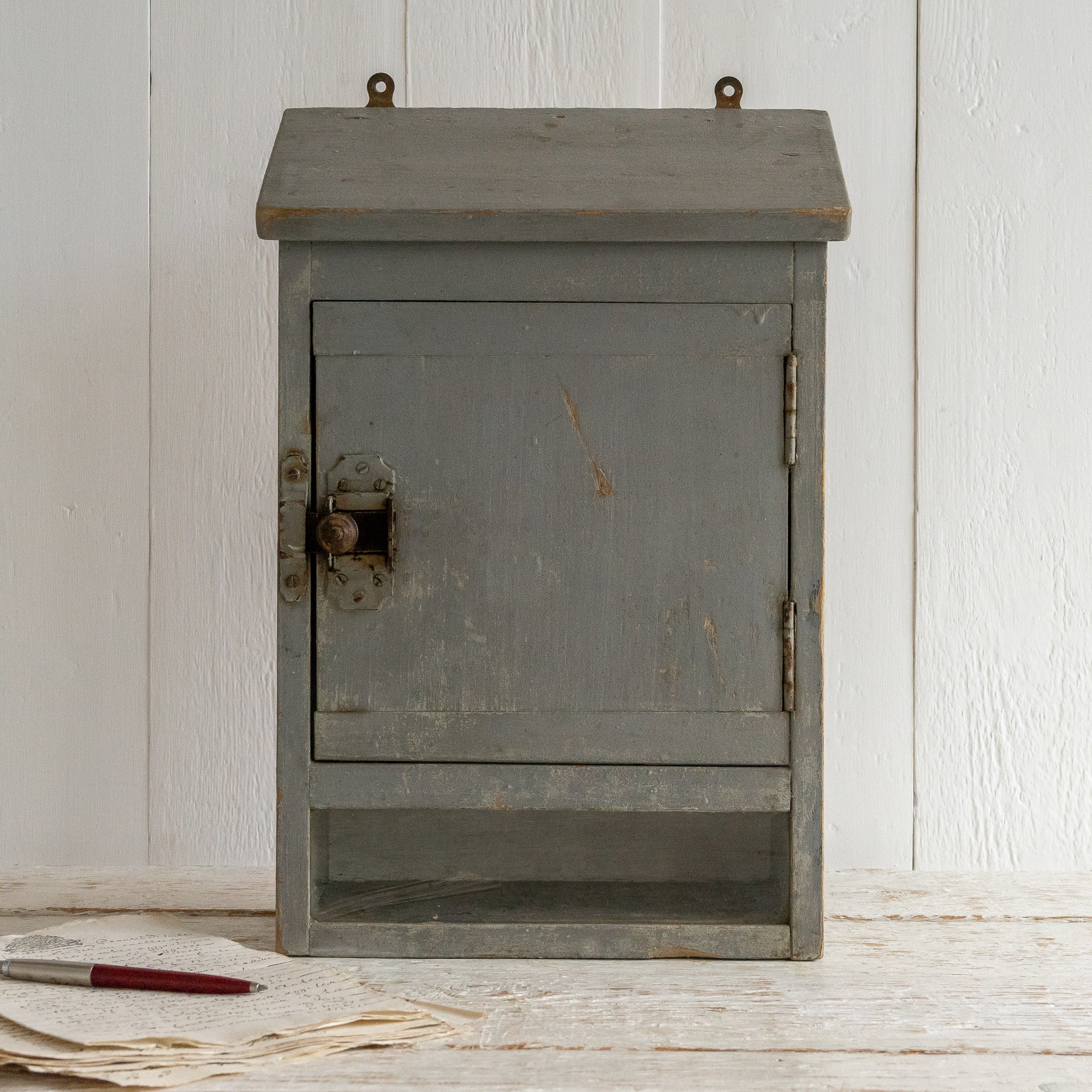 RUSTIC WOODEN FRENCH LETTER BOX – Goose Home and Garden