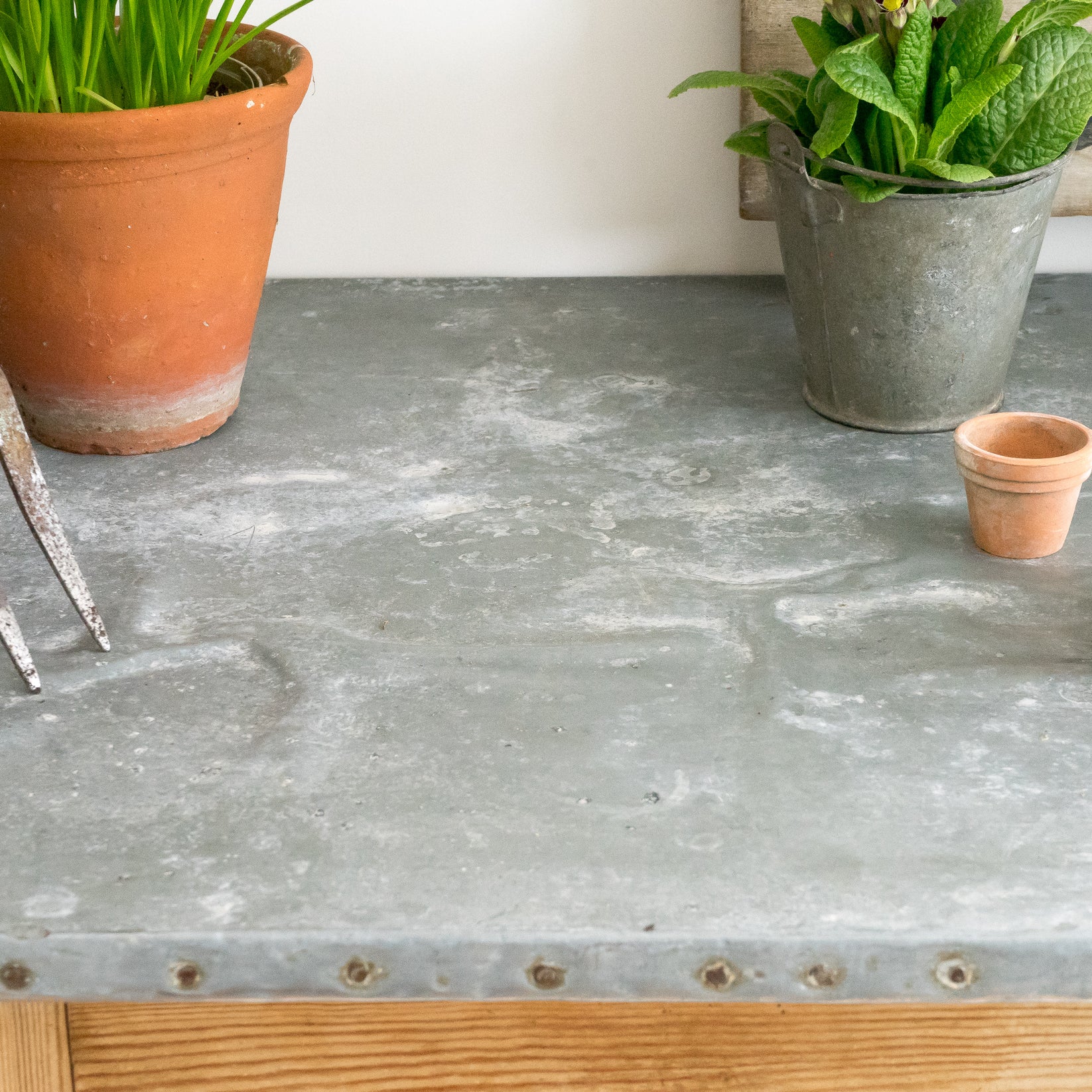 Rustic Work Bench Prep Table – Goose Home and Garden