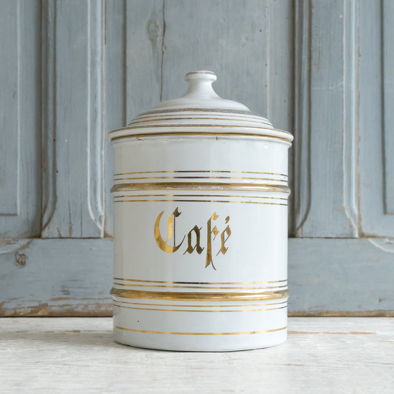 Vintage French Enamel Storage Tins – Goose Home and Garden
